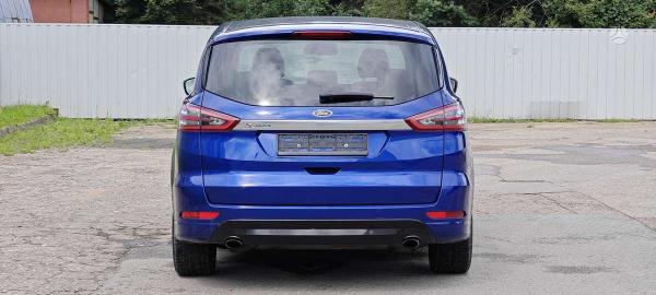 Blue Ford S-Max 2017 in Utena, with an engine capacity of 1.50 L and mileage of 186 thousand km for 8990 €, photo 8 on AUTOMOTO.COM.LV