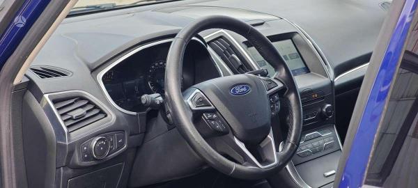 Blue Ford S-Max 2017 in Utena, with an engine capacity of 1.50 L and mileage of 186 thousand km for 8990 €, photo 10 on AUTOMOTO.COM.LV