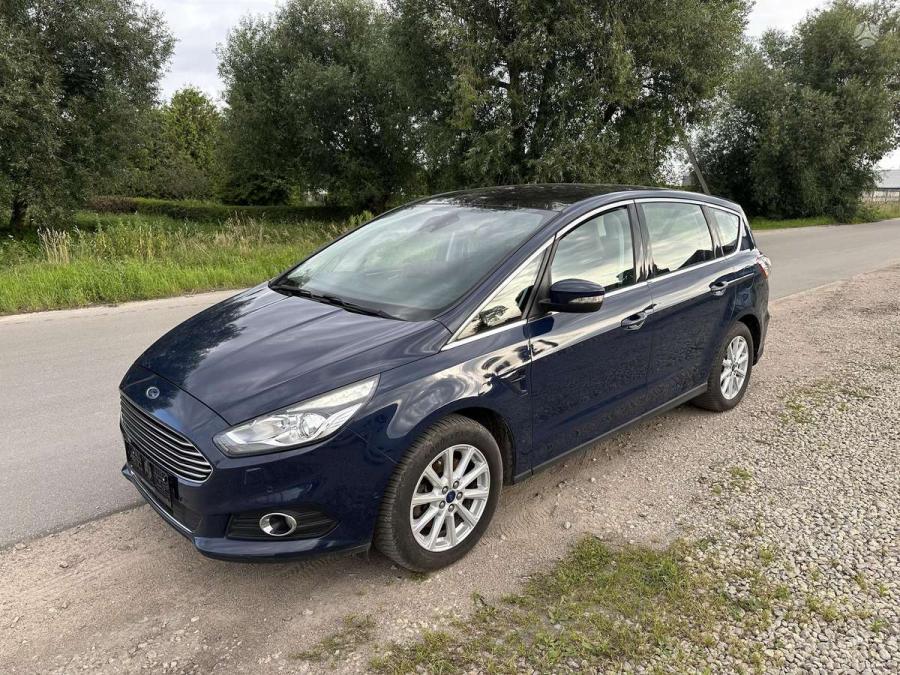 Zils Ford S-Max 2017 Tauragė, ar dzinēja tilpumu 2.00 L un nobraukumu 269 tūkst. km par 6500 €, foto 1 vietnē AUTOMOTO.COM.LV