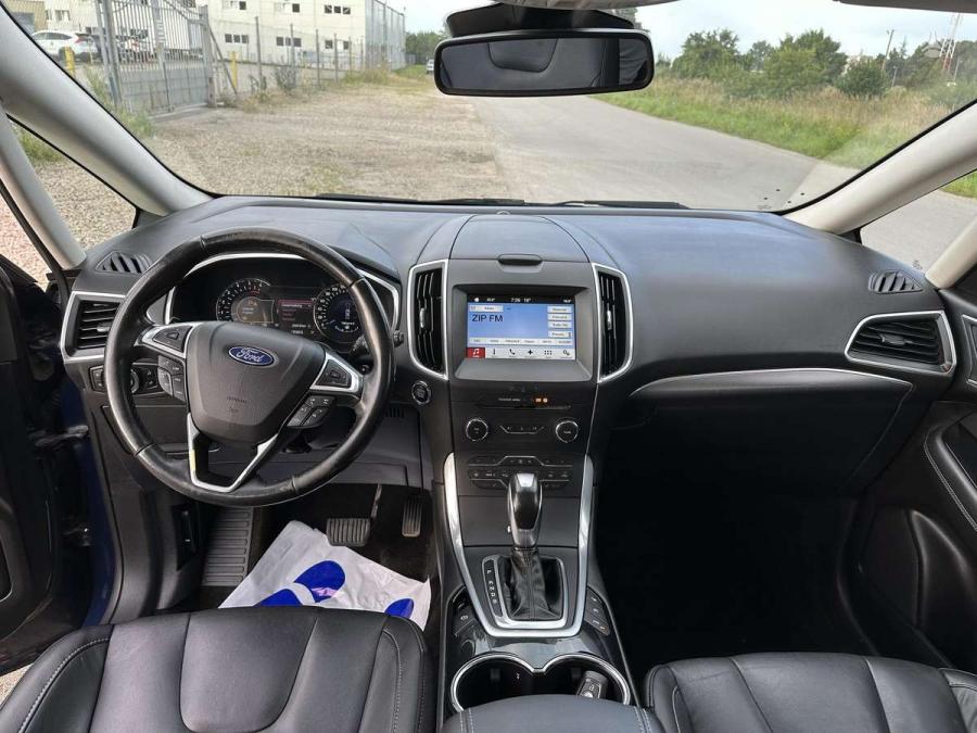 Zils Ford S-Max 2017 Tauragė, ar dzinēja tilpumu 2.00 L un nobraukumu 269 tūkst. km par 6500 €, foto 14 vietnē AUTOMOTO.COM.LV