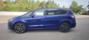 Blue Ford S-Max 2017 in Utena, with an engine capacity of 1.50 L and mileage of 186 thousand km for 8150 €, photo 3 on AUTOMOTO.COM.LV