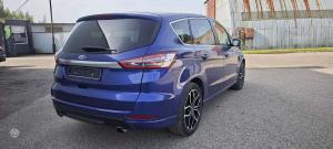 Blue Ford S-Max 2017 in Utena, with an engine capacity of 1.50 L and mileage of 186 thousand km for 8150 €, photo 6 on AUTOMOTO.COM.LV
