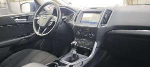 Blue Ford S-Max 2017 in Utena, with an engine capacity of 1.50 L and mileage of 186 thousand km for 8150 €, photo 13 on AUTOMOTO.COM.LV