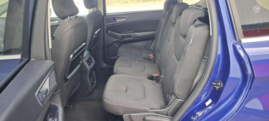 Blue Ford S-Max 2017 in Utena, with an engine capacity of 1.50 L and mileage of 186 thousand km for 8150 €, photo 14 on AUTOMOTO.COM.LV