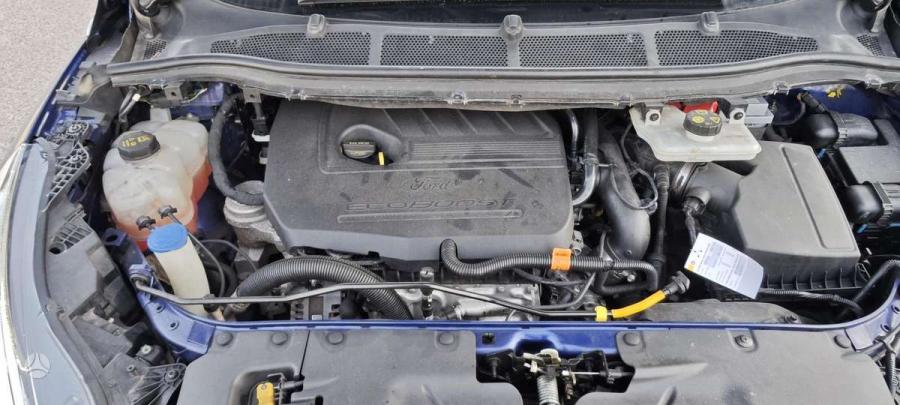 Blue Ford S-Max 2017 in Utena, with an engine capacity of 1.50 L and mileage of 186 thousand km for 8150 €, photo 23 on AUTOMOTO.COM.LV