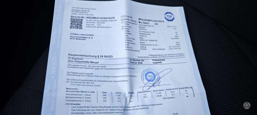 Zils Ford S-Max 2017 Utena, ar dzinēja tilpumu 1.50 L un nobraukumu 186 tūkst. km par 8150 €, foto 25 vietnē AUTOMOTO.COM.LV