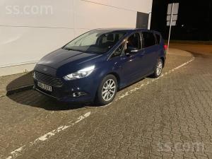 Blue Ford S-Max 2017 in Riga, with an engine capacity of 2.00 L and mileage of 260 thousand km for 6990 €, photo 3 on AUTOMOTO.COM.LV