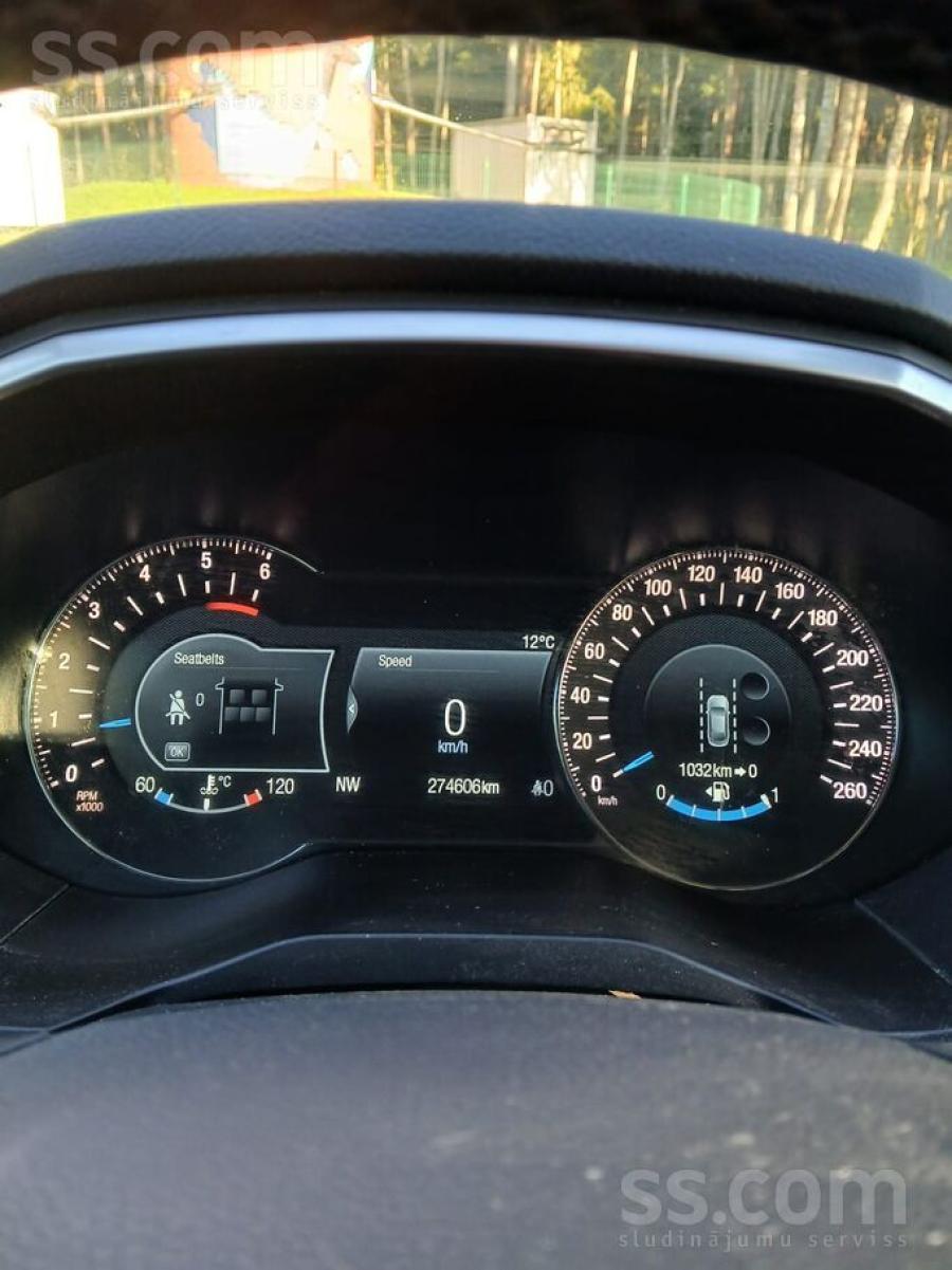 Blue Ford S-Max 2017 in Riga, with an engine capacity of 2.00 L and mileage of 260 thousand km for 6990 €, photo 6 on AUTOMOTO.COM.LV