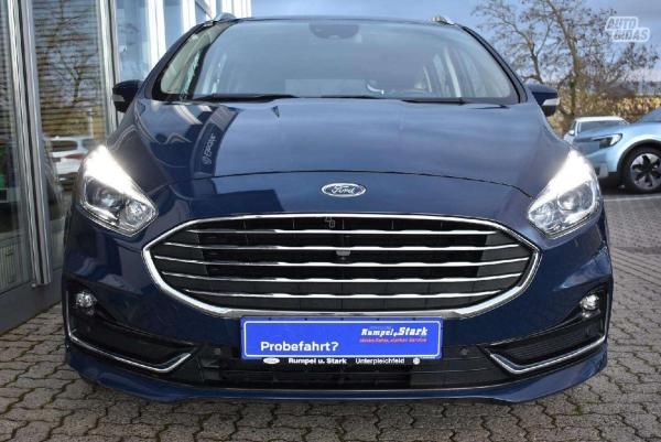 Blue Ford S-Max 2020 in Kaunas, with an engine capacity of 2.00 L and mileage of 91 thousand km for 28570 €, photo 3 on AUTOMOTO.COM.LV