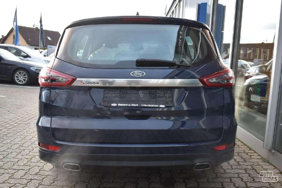 Blue Ford S-Max 2020 in Kaunas, with an engine capacity of 2.00 L and mileage of 91 thousand km for 28570 €, photo 5 on AUTOMOTO.COM.LV