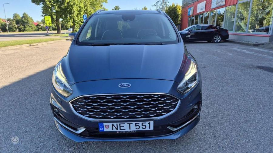 Zils Ford S-Max 2020 Marijampole, ar dzinēja tilpumu 2.00 L un nobraukumu 216 tūkst. km par 17600 €, foto 3 vietnē AUTOMOTO.COM.LV
