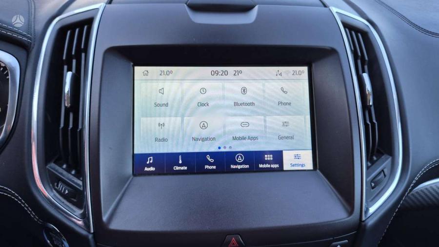 Zils Ford S-Max 2020 Marijampole, ar dzinēja tilpumu 2.00 L un nobraukumu 216 tūkst. km par 17600 €, foto 13 vietnē AUTOMOTO.COM.LV