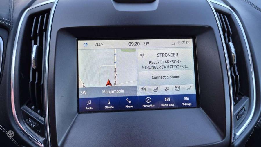 Zils Ford S-Max 2020 Marijampole, ar dzinēja tilpumu 2.00 L un nobraukumu 216 tūkst. km par 17600 €, foto 14 vietnē AUTOMOTO.COM.LV