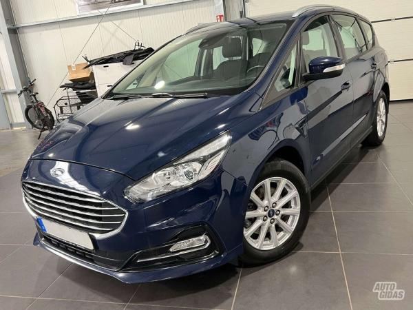 Blue Ford S-Max 2021 in Kaunas, with an engine capacity of 2.00 L and mileage of 100 thousand km for 21693 €, photo 1 on AUTOMOTO.COM.LV