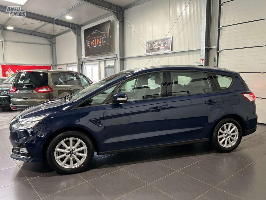 Blue Ford S-Max 2021 in Kaunas, with an engine capacity of 2.00 L and mileage of 100 thousand km for 21693 €, photo 2 on AUTOMOTO.COM.LV