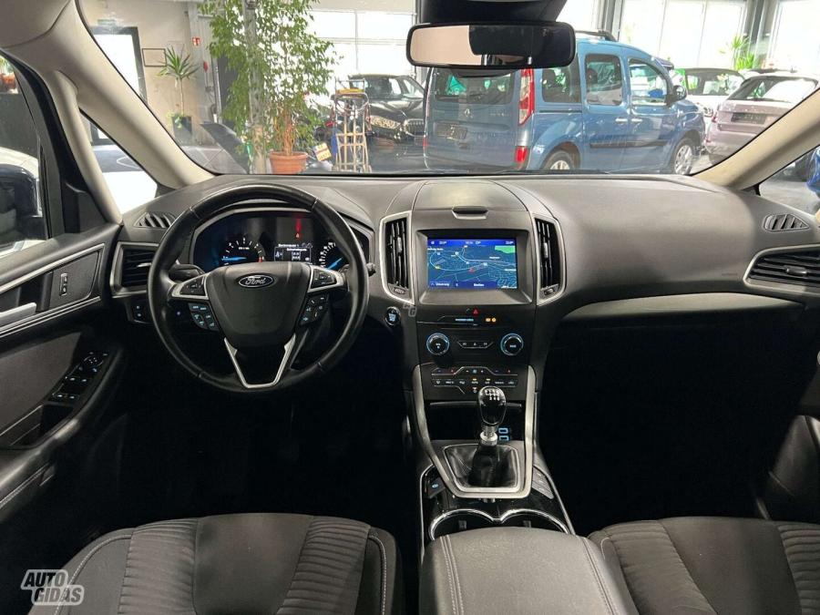 Blue Ford S-Max 2021 in Kaunas, with an engine capacity of 2.00 L and mileage of 100 thousand km for 21693 €, photo 10 on AUTOMOTO.COM.LV
