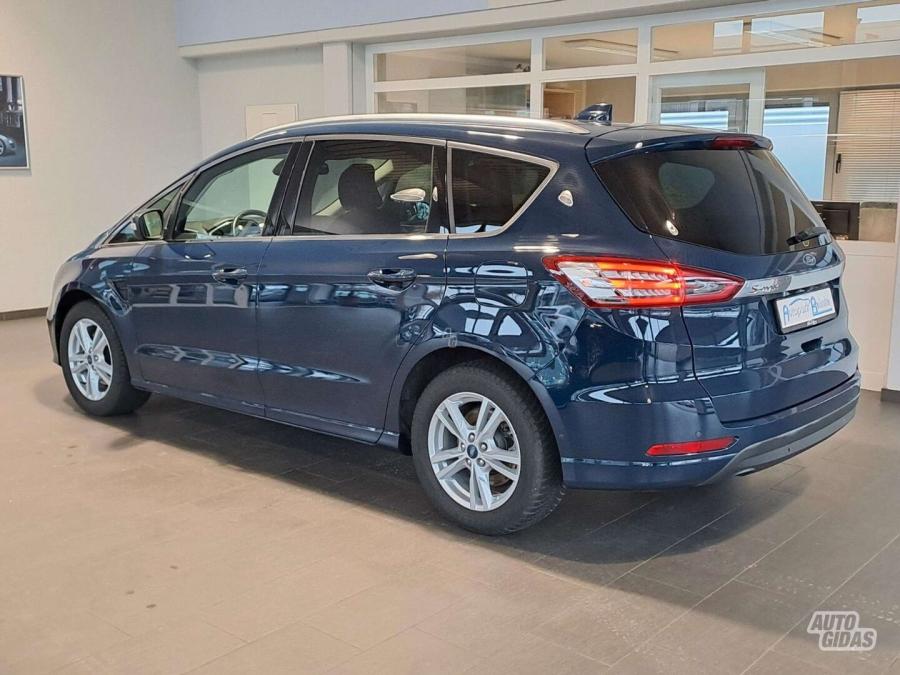 Blue Ford S-Max 2021 in Kaunas, with an engine capacity of 2.00 L and mileage of 85 thousand km for 27929 €, photo 9 on AUTOMOTO.COM.LV