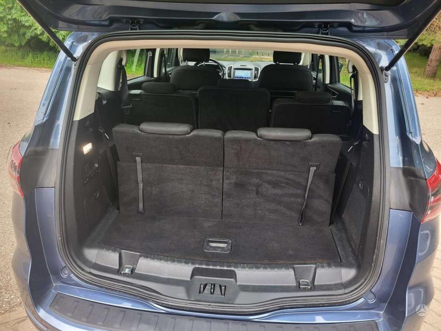 Zils Ford S-Max 2022 Utena, ar dzinēja tilpumu 2.00 L un nobraukumu 220 tūkst. km par 10900 €, foto 12 vietnē AUTOMOTO.COM.LV