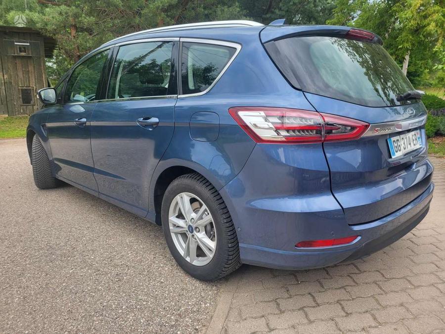 Zils Ford S-Max 2022 Utena, ar dzinēja tilpumu 2.00 L un nobraukumu 220 tūkst. km par 10900 €, foto 14 vietnē AUTOMOTO.COM.LV