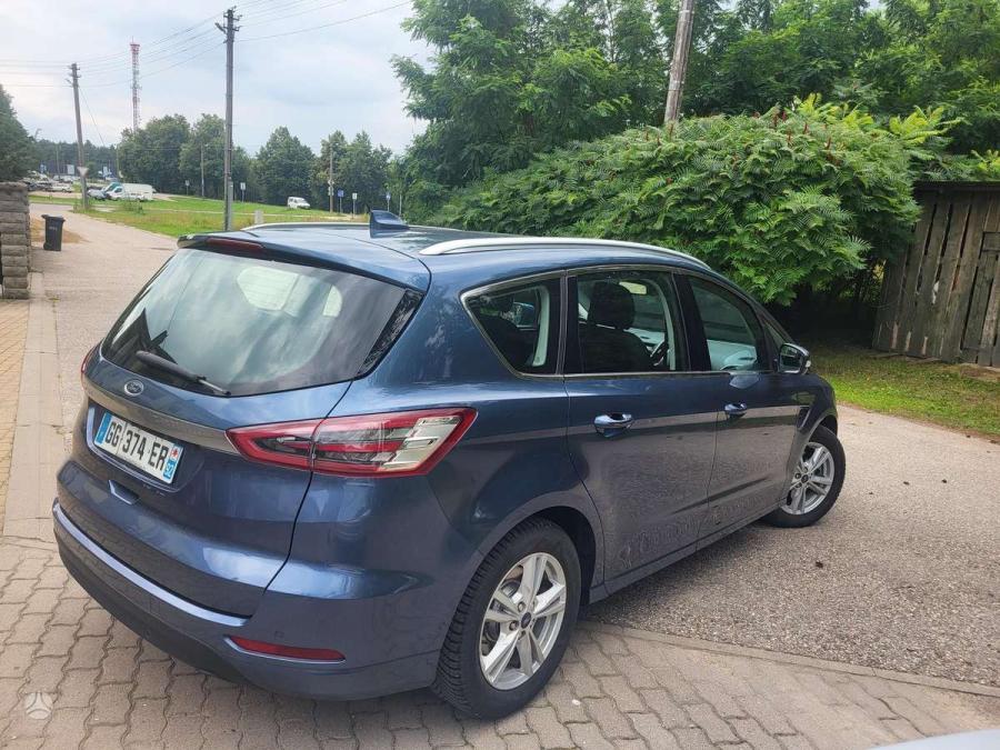 Zils Ford S-Max 2022 Utena, ar dzinēja tilpumu 2.00 L un nobraukumu 220 tūkst. km par 10900 €, foto 15 vietnē AUTOMOTO.COM.LV
