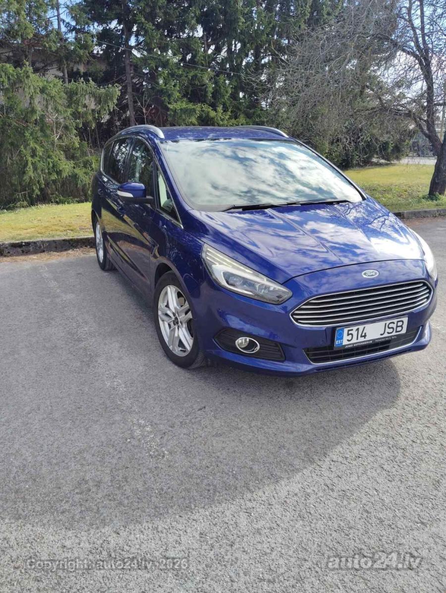 Zils Ford S-Max 2015 Tallina, ar dzinēja tilpumu 2.00 L un nobraukumu 165 tūkst. km par 12800 €, foto 1 vietnē AUTOMOTO.COM.LV