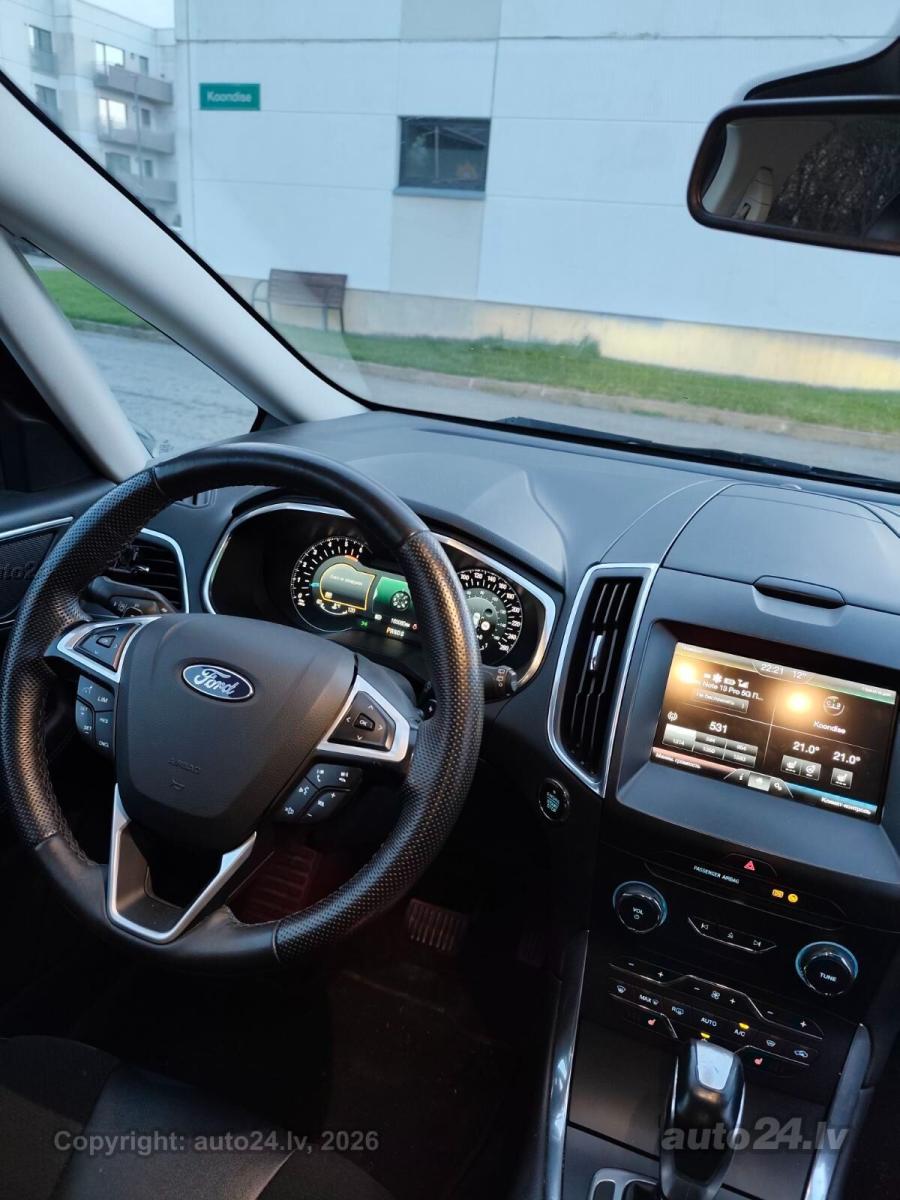 Zils Ford S-Max 2015 Tallina, ar dzinēja tilpumu 2.00 L un nobraukumu 165 tūkst. km par 12800 €, foto 8 vietnē AUTOMOTO.COM.LV