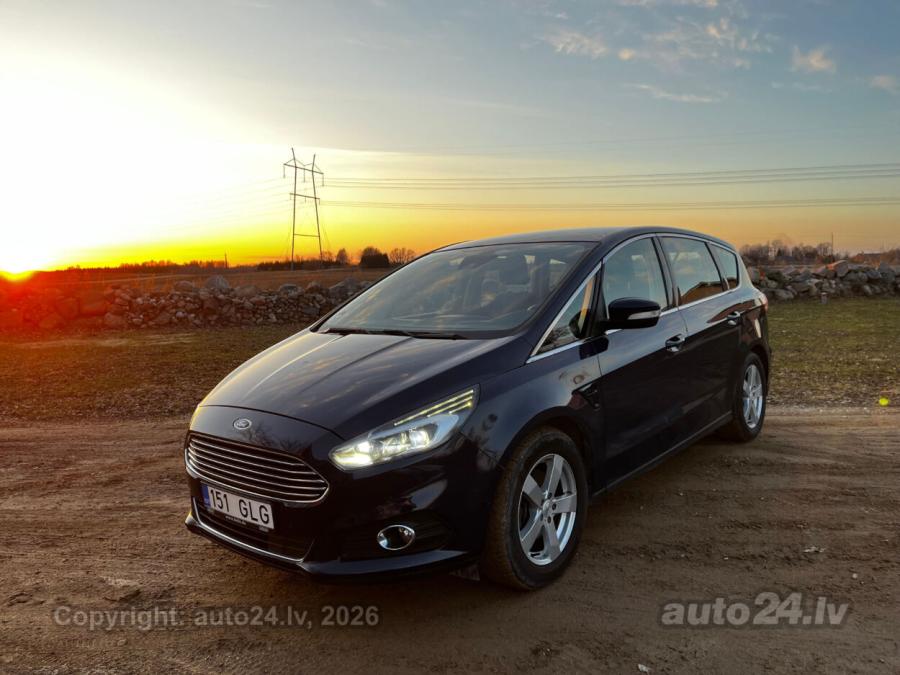 Blue Ford S-Max 2016 in Viljandi, with an engine capacity of 2.00 L and mileage of 208 thousand km for 13460 €, photo 3 on AUTOMOTO.COM.LV