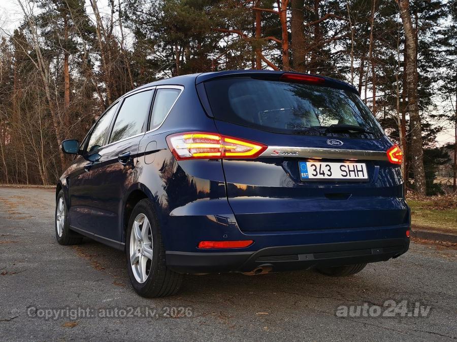 Zils Ford S-Max 2016 Tallina, ar dzinēja tilpumu 2.00 L un nobraukumu 424 tūkst. km par 5900 €, foto 5 vietnē AUTOMOTO.COM.LV