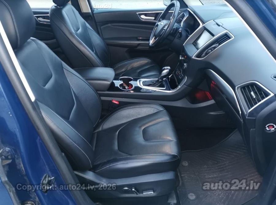 Zils Ford S-Max 2016 Tallina, ar dzinēja tilpumu 2.00 L un nobraukumu 424 tūkst. km par 5900 €, foto 7 vietnē AUTOMOTO.COM.LV