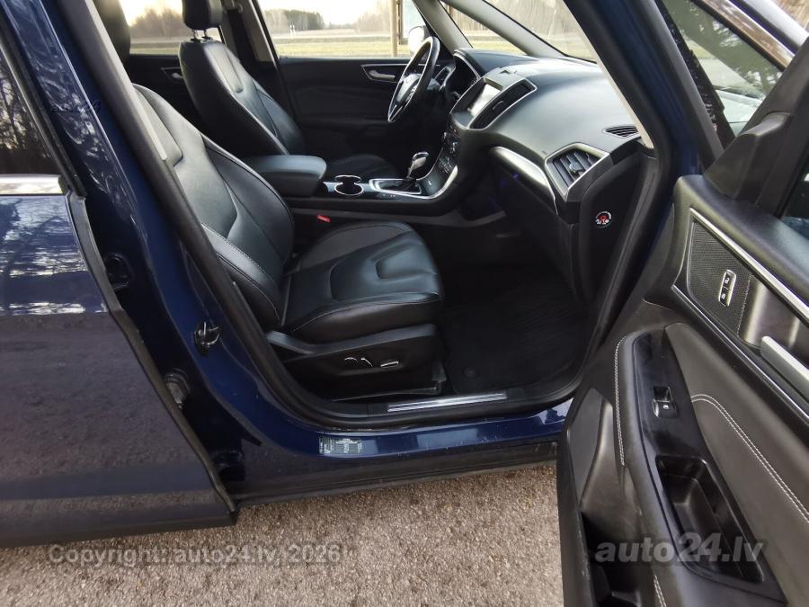 Zils Ford S-Max 2016 Tallina, ar dzinēja tilpumu 2.00 L un nobraukumu 424 tūkst. km par 5900 €, foto 16 vietnē AUTOMOTO.COM.LV