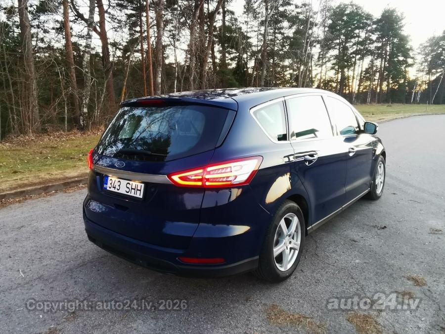 Zils Ford S-Max 2016 Tallina, ar dzinēja tilpumu 2.00 L un nobraukumu 424 tūkst. km par 5900 €, foto 18 vietnē AUTOMOTO.COM.LV