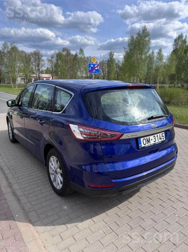 Zils Ford S-Max 2017 Kuldīga, ar dzinēja tilpumu 2.00 L un nobraukumu 253 tūkst. km par 10800 €, foto 4 vietnē AUTOMOTO.COM.LV