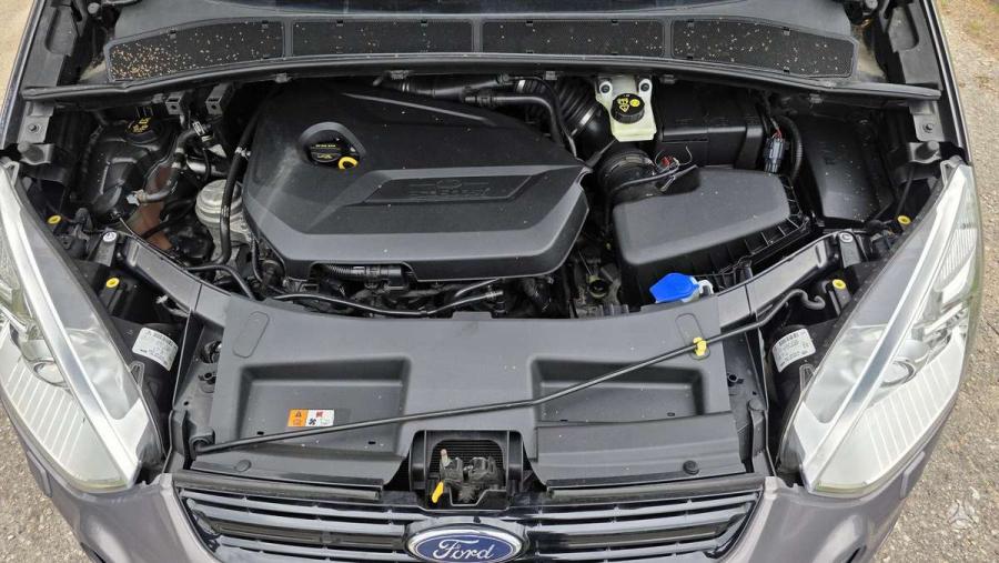 Brown Ford S-Max 2012 in Siauliai, with an engine capacity of 1.60 L and mileage of 209 thousand km for 5850 €, photo 38 on AUTOMOTO.COM.LV