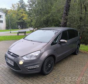 Brown Ford S-Max 2012 in Riga, with an engine capacity of 2.00 L and mileage of 284 thousand km for 4100 €, photo  on AUTOMOTO.COM.LV