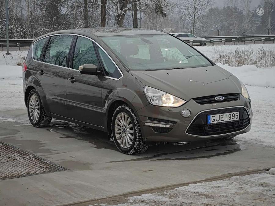Brūns Ford S-Max 2013 Viļņa, ar dzinēja tilpumu 2.00 L un nobraukumu 305 tūkst. km par 1850 €, foto 3 vietnē AUTOMOTO.COM.LV