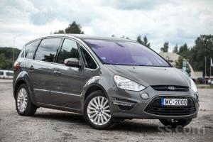 Brūns Ford S-Max 2013 Tukums, ar dzinēja tilpumu 1.60 L un nobraukumu 0 tūkst. km par 6850 €, foto  vietnē AUTOMOTO.COM.LV