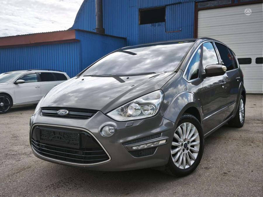 Brown Ford S-Max 2013 in Prienai, with an engine capacity of 2.00 L and mileage of 283 thousand km for 4950 €, photo 6 on AUTOMOTO.COM.LV