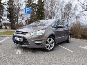 Brown Ford S-Max 2014 in Riga, with an engine capacity of 2.20 L and mileage of 246 thousand km for 5499 €, photo 3 on AUTOMOTO.COM.LV