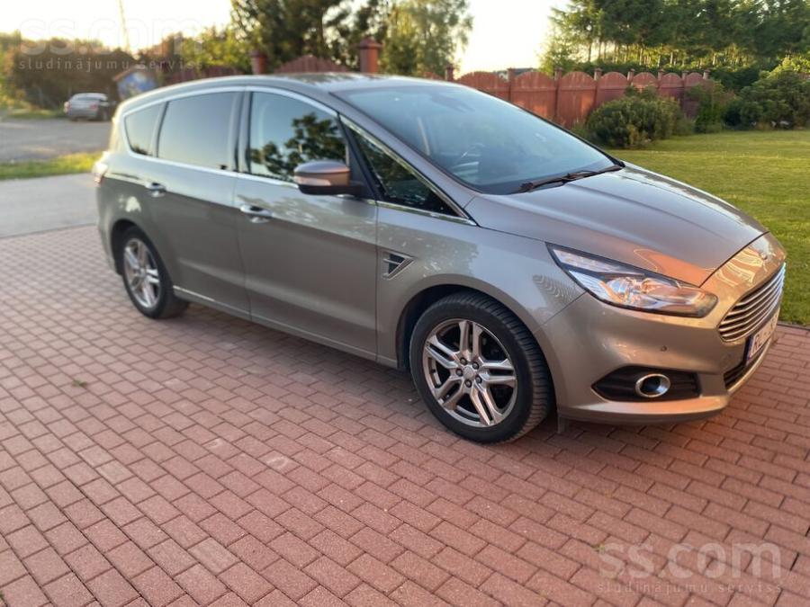 Brūns Ford S-Max 2015 Liepāja, ar dzinēja tilpumu 2.00 L un nobraukumu 268 tūkst. km par 10500 €, foto 4 vietnē AUTOMOTO.COM.LV