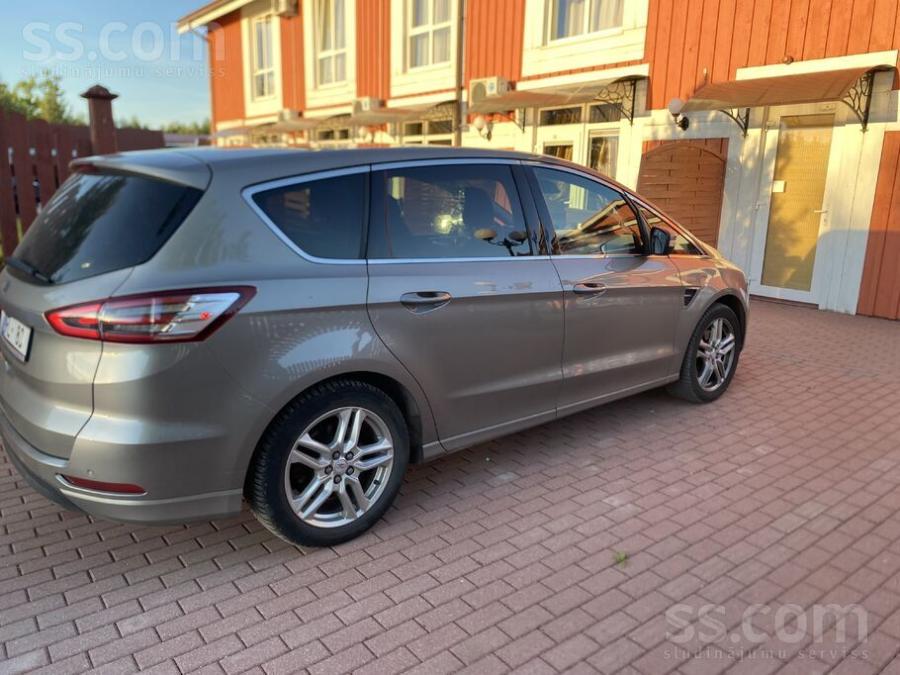 Brūns Ford S-Max 2015 Liepāja, ar dzinēja tilpumu 2.00 L un nobraukumu 268 tūkst. km par 10500 €, foto 5 vietnē AUTOMOTO.COM.LV