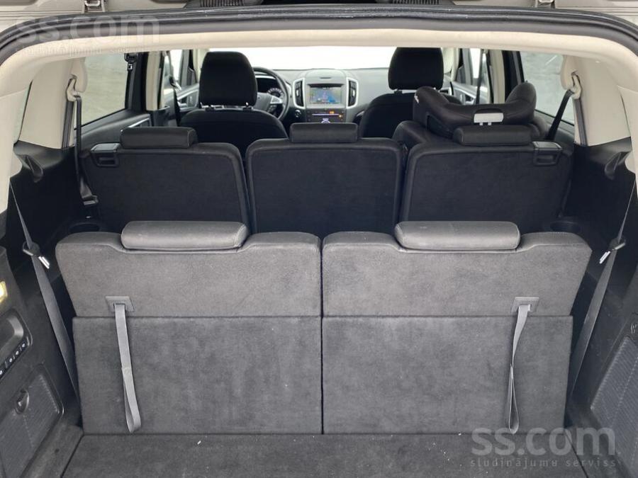 Brūns Ford S-Max 2015 Liepāja, ar dzinēja tilpumu 2.00 L un nobraukumu 268 tūkst. km par 10500 €, foto 9 vietnē AUTOMOTO.COM.LV