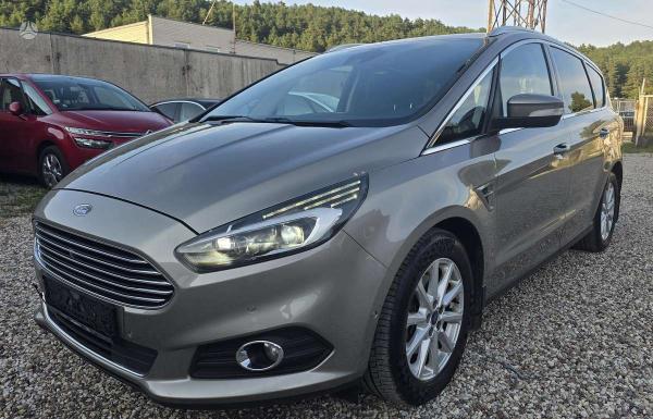 Brown Ford S-Max 2016 in Kaunas, with an engine capacity of 2.00 L and mileage of 314 thousand km for 7999 €, photo 1 on AUTOMOTO.COM.LV