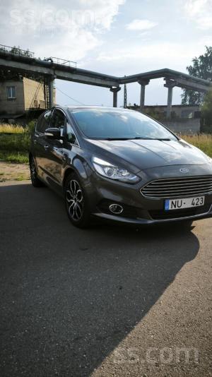 Brown Ford S-Max 2018 in Daugavpils, with an engine capacity of 2.00 L and mileage of 202 thousand km for 10550 €, photo 17 on AUTOMOTO.COM.LV