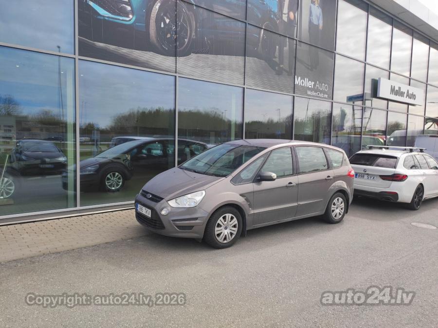 Brown Ford S-Max 2014 in Tallinn, with an engine capacity of 2.00 L and mileage of 214 thousand km for 4990 €, photo 1 on AUTOMOTO.COM.LV