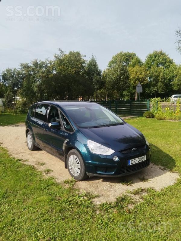 Green Ford S-Max 2007 in Kuldiga, with an engine capacity of 2.00 L and mileage of 405 thousand km for 2200 €, photo 3 on AUTOMOTO.COM.LV