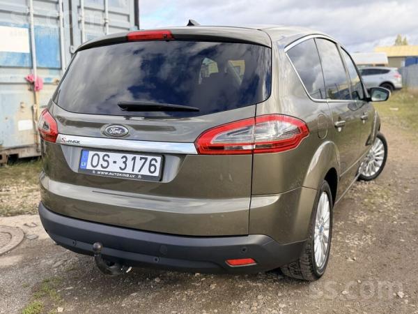 Green Ford S-Max 2012 in Riga, with an engine capacity of 1.60 L and mileage of 172 thousand km for 6995 €, photo 5 on AUTOMOTO.COM.LV