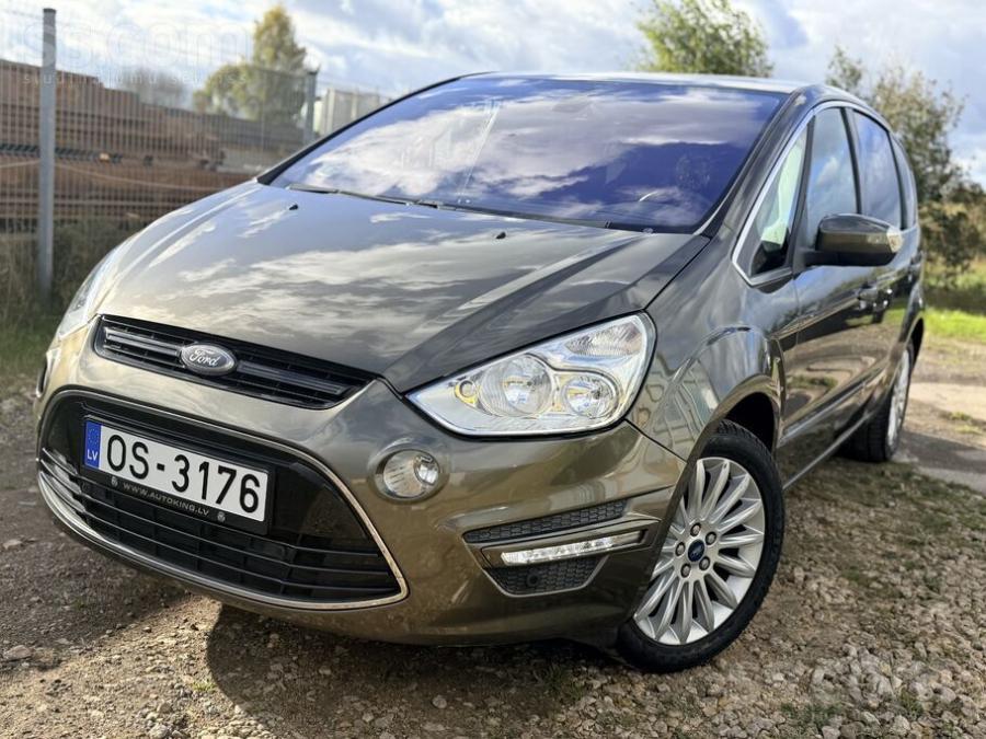 Zaļš Ford S-Max 2012 Rīga, ar dzinēja tilpumu 1.60 L un nobraukumu 172 tūkst. km par 6995 €, foto 24 vietnē AUTOMOTO.COM.LV