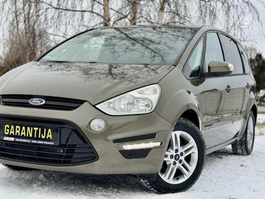 Green Ford S-Max 2013 in Siauliai, with an engine capacity of 2.00 L and mileage of 290 thousand km for 7450 €, photo 14 on AUTOMOTO.COM.LV