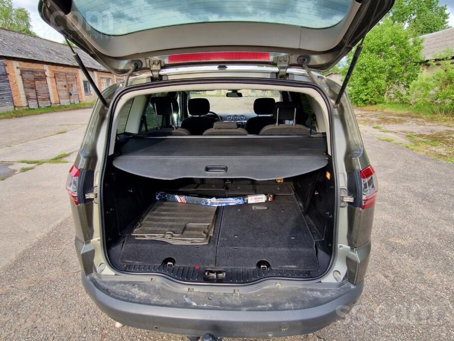 Zaļš Ford S-Max 2014 Kuldīga, ar dzinēja tilpumu 2.00 L un nobraukumu 234 tūkst. km par 7100 €, foto 6 vietnē AUTOMOTO.COM.LV