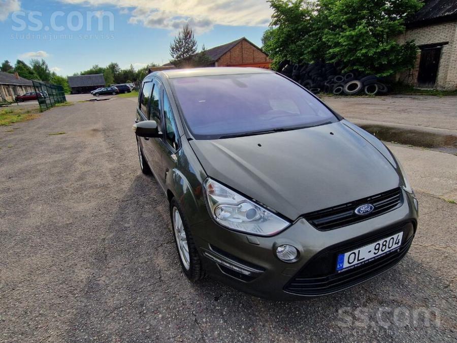 Zaļš Ford S-Max 2014 Kuldīga, ar dzinēja tilpumu 2.00 L un nobraukumu 234 tūkst. km par 7100 €, foto 7 vietnē AUTOMOTO.COM.LV